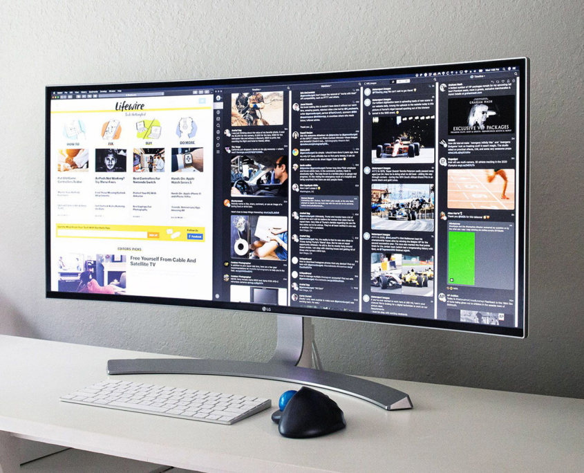 Monitor da scrivania: qual è la dimensione giusta per lavorare?